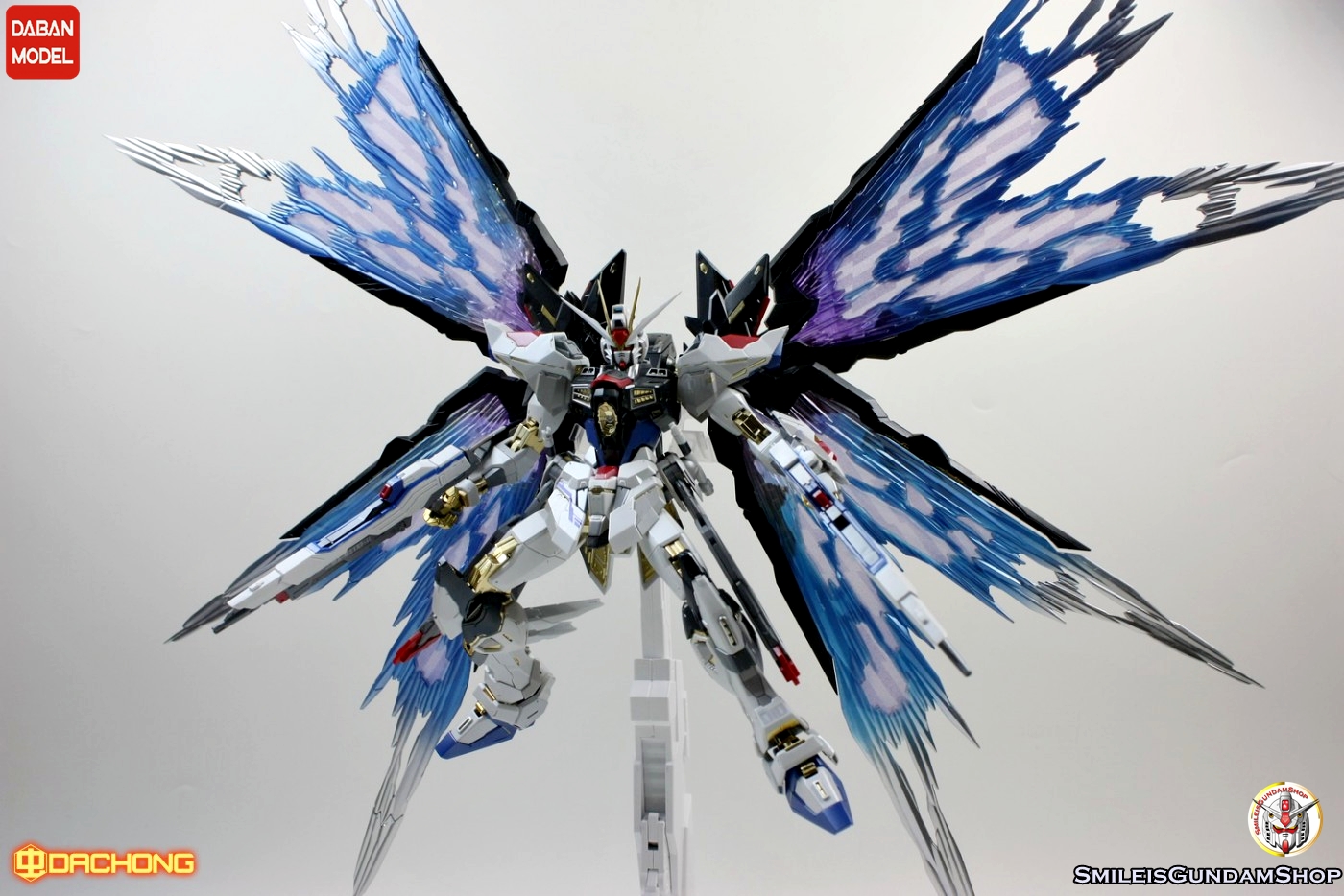 Strike Freedom Fighter Wing Of Light Option Set[DABAN] - Smileis Gundam ...