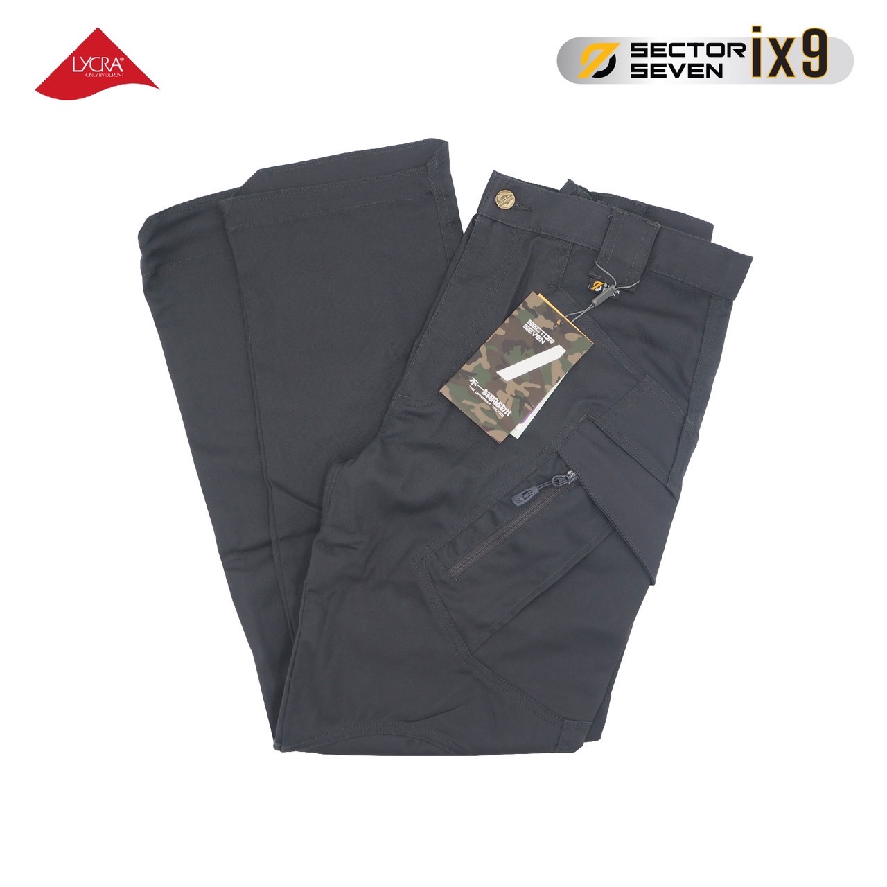 (red flag)กางเกง Sector7 รุ่น IX9ผ้ายืด ผ้า COTTON 55 % ผ้า Polyester 43% ผ้า Spendex 2 % เอว ...